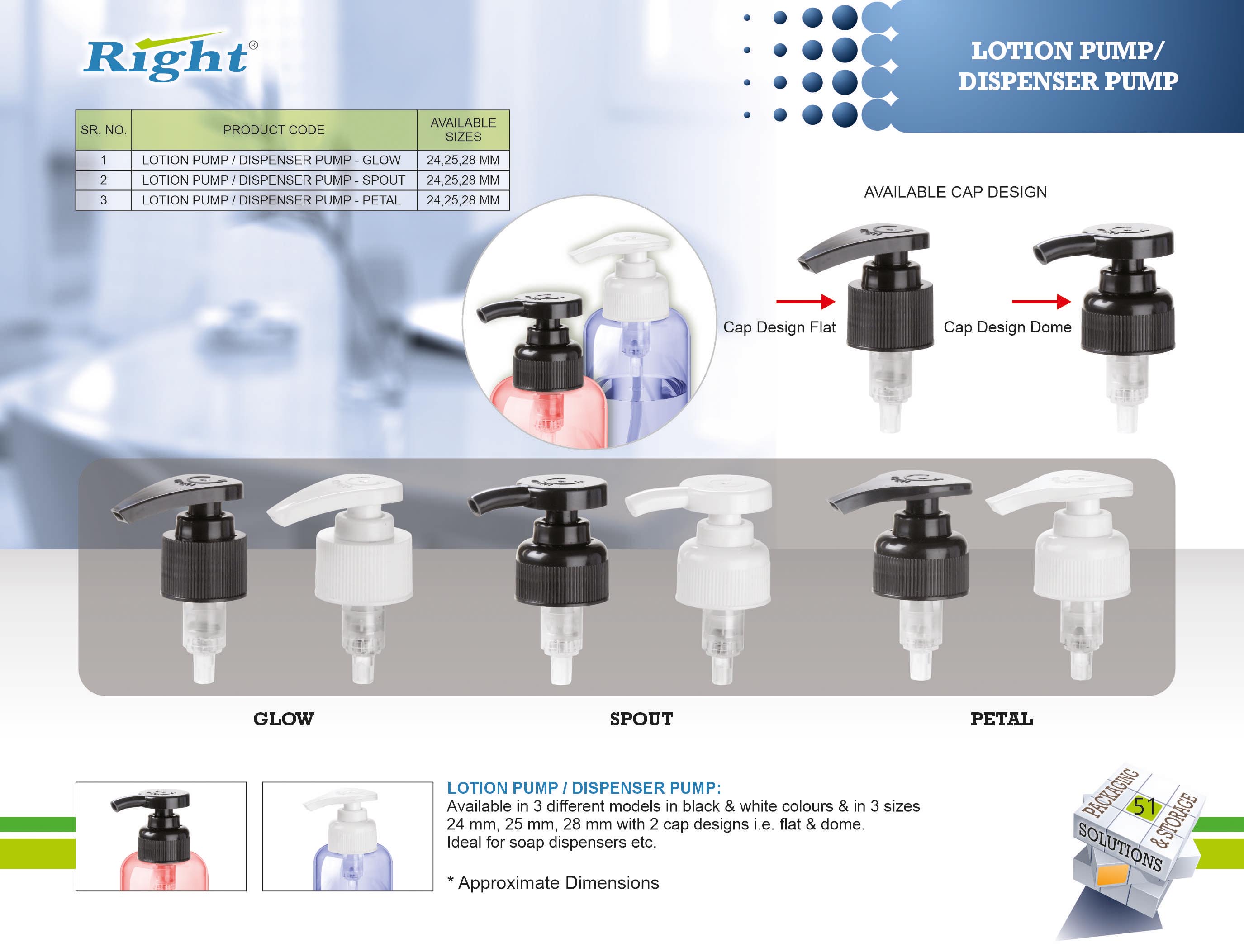 Dispenser Lotion Pump | Right Industries | CPHI Online